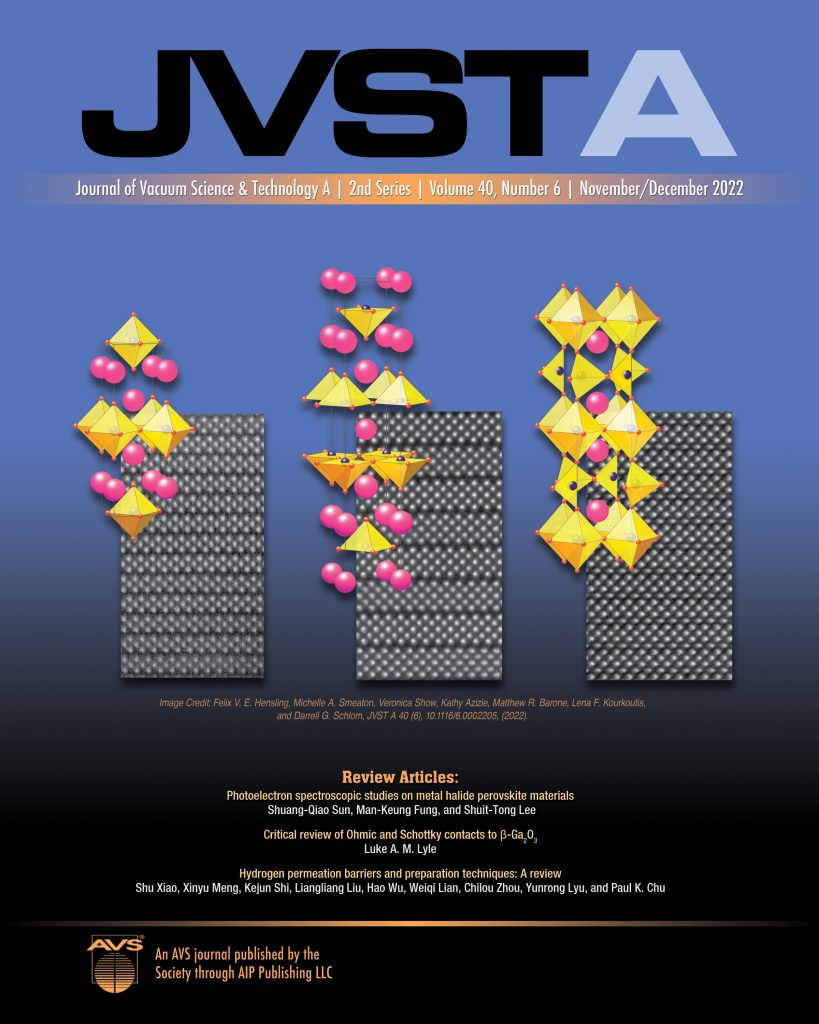 Journal of Vacuum Science & Technology A - AIP Publishing LLC
